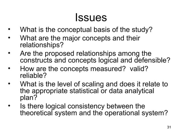 Advanced Quantitative Methods | PPT