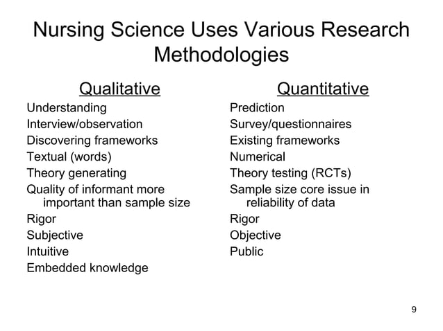 Advanced Quantitative Methods | PPT