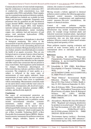 Analysis of Water Pollution | PDF