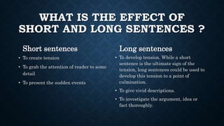 Narrative writing according to the CAIE pattern | PPTX