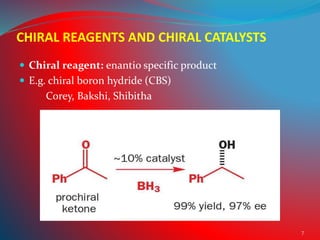 Asymmetric synthesis FOR BSc, MSc, Bpharm, M,pharm | PPTX