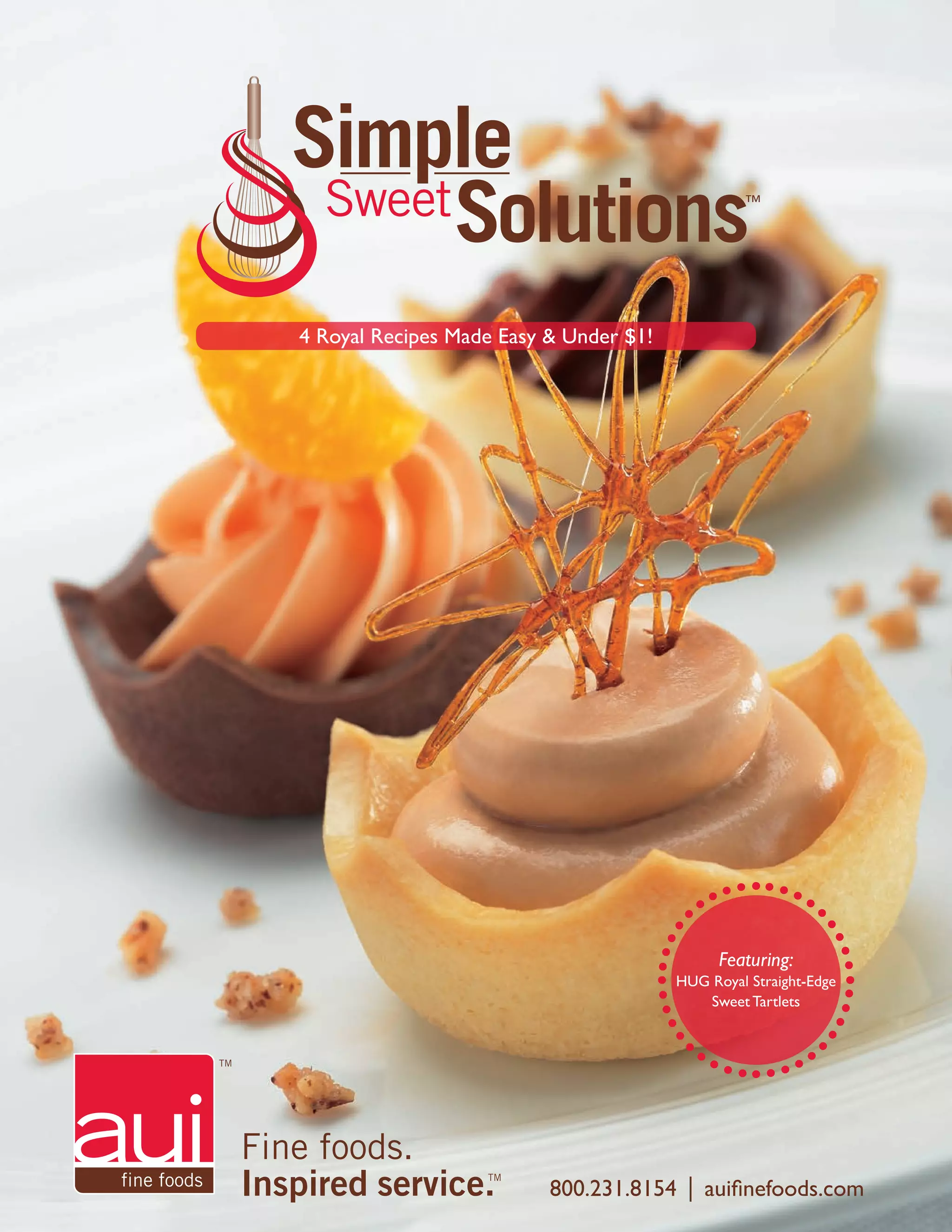 Simple Sweet Solutions with HUG Tartlets | PDF
