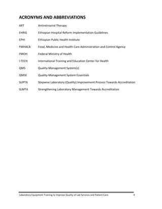 Laboratory Equipment Training | PDF