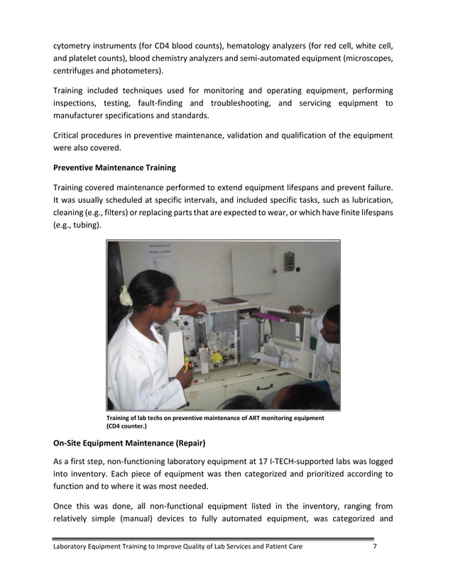 Laboratory Equipment Training | PDF | Healthcare Industry | Industries