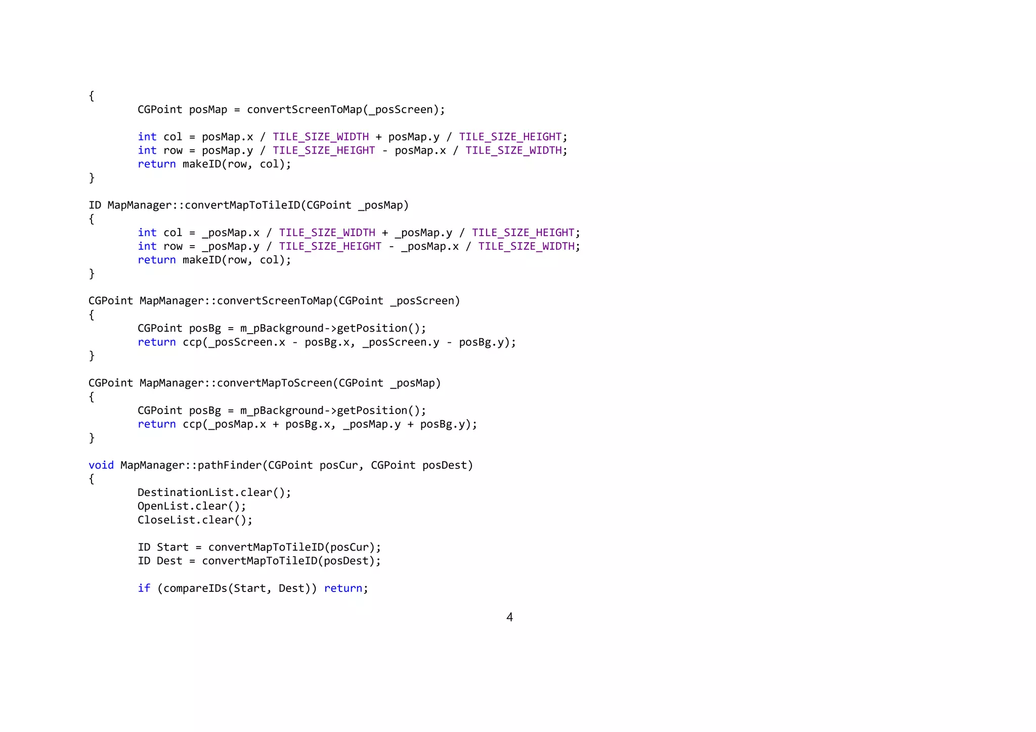(Appendix_Codes) Game Programming Portfolio - Soobum Lee | PDF