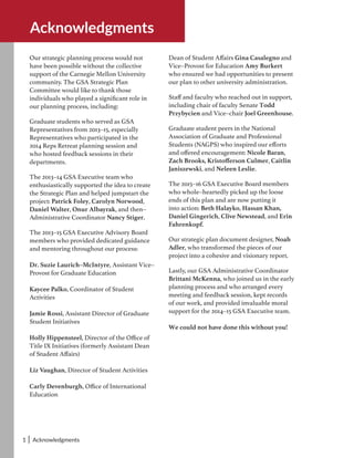 CMU GSA Final Strategic Plan_2015-2025 | PDF