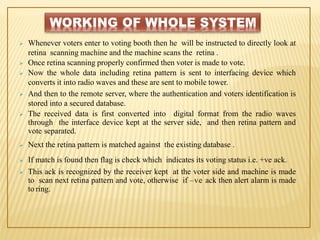 Global wireless electronic voting system | PDF