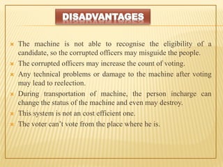 Global wireless electronic voting system | PDF