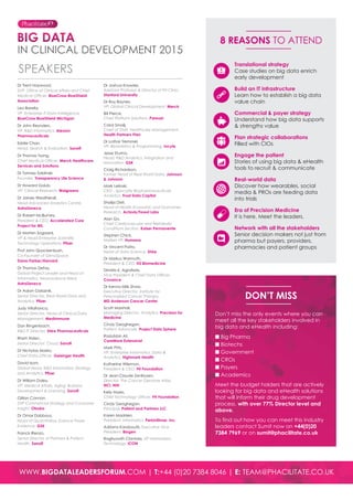 Big Data and eHealth Event | PDF