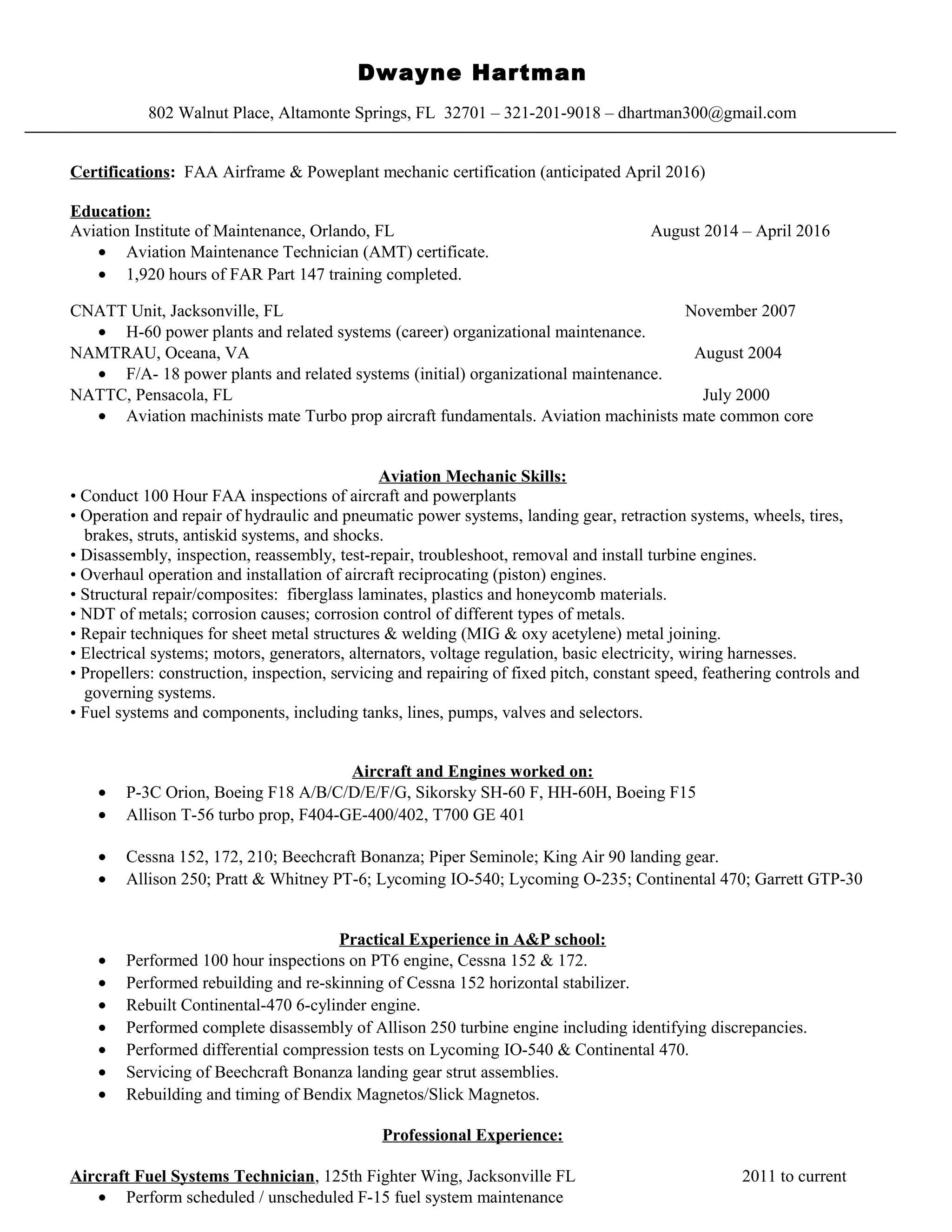 Resume | PDF