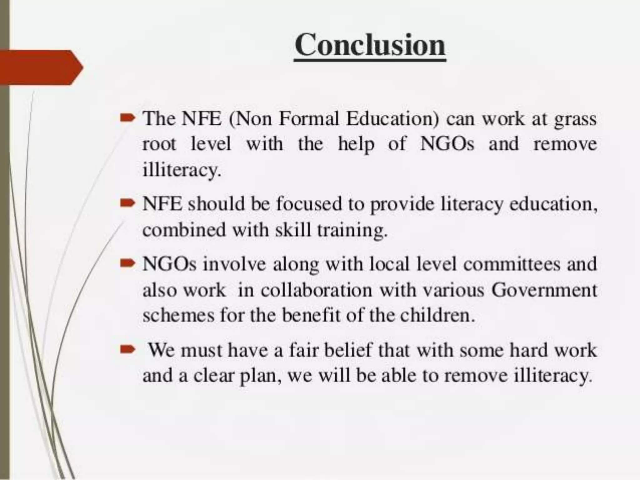 NONFORMAL EDUCATION | PPTX