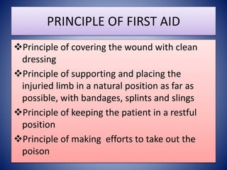 FIRST AID | PPT