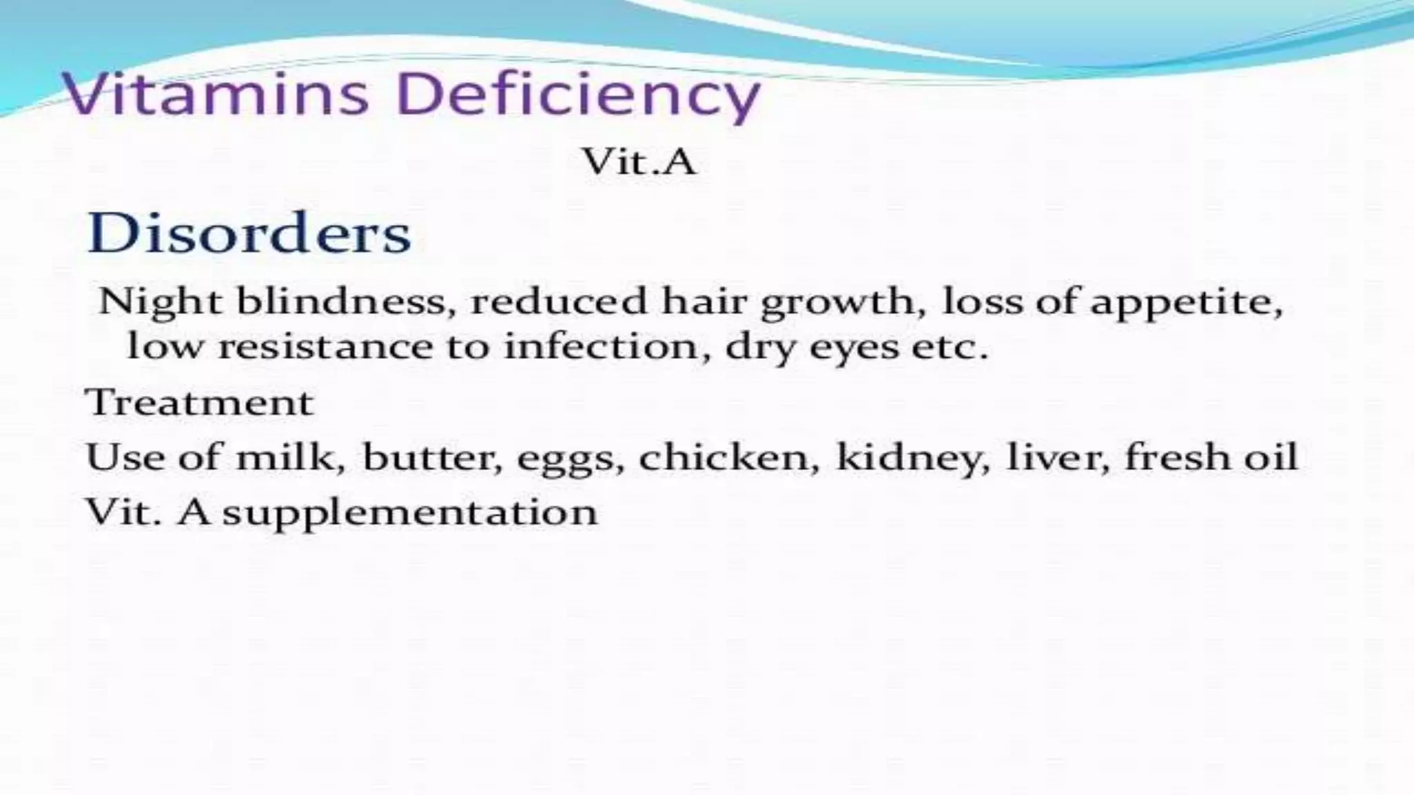 NUTRITIONAL DEFICIENCY DISORDERS IN HUMAN BEINGS | PPT