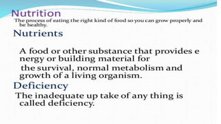 NUTRITIONAL DEFICIENCY DISORDERS IN HUMAN BEINGS | PPTX