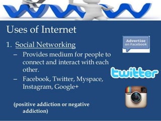 USE OF INTERNET | PPT