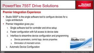 PowerFlex 755T Drive Products Customer Presentation January 2017 | PPTX