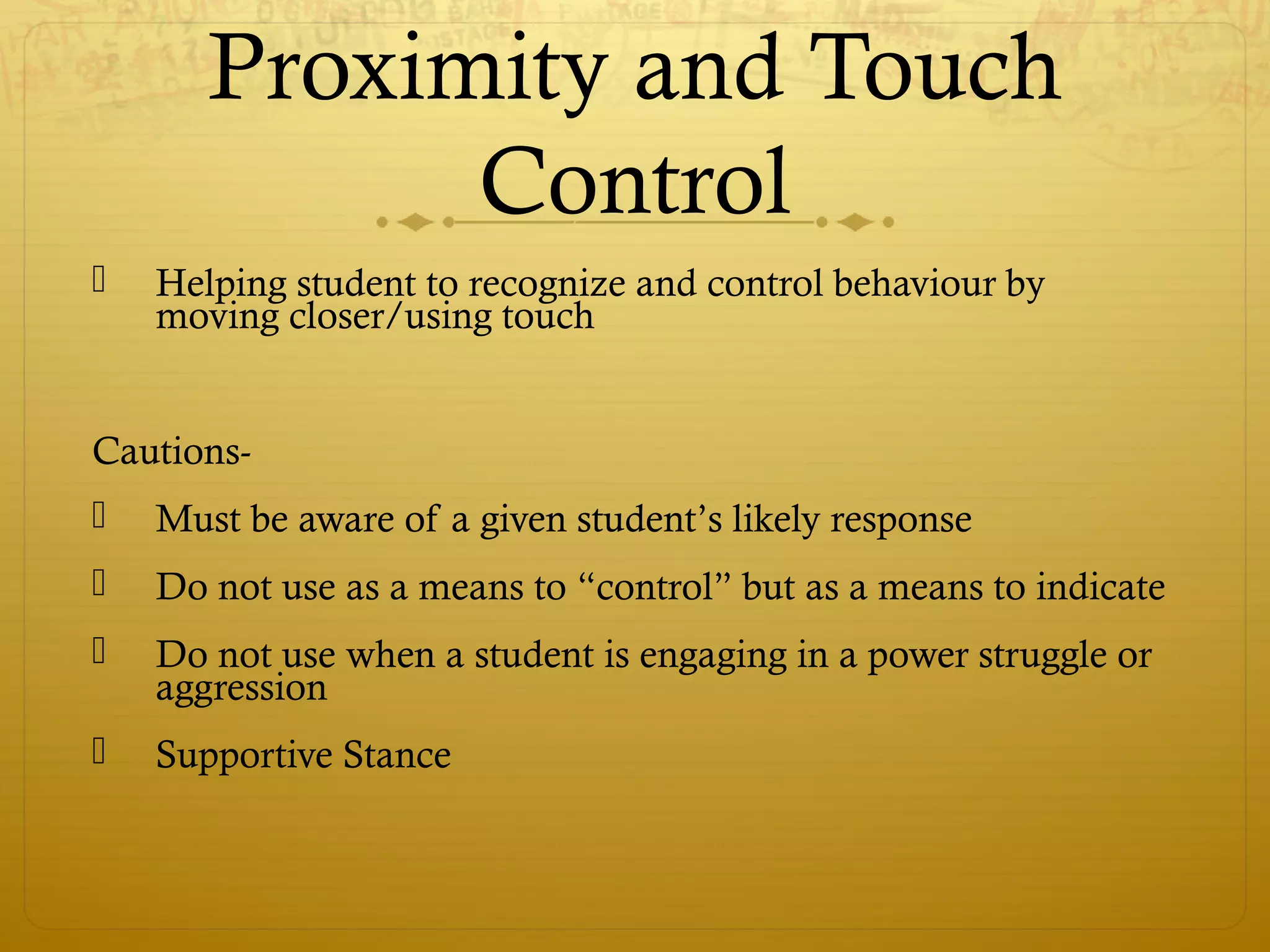 17 behaviour management techniques | PPT