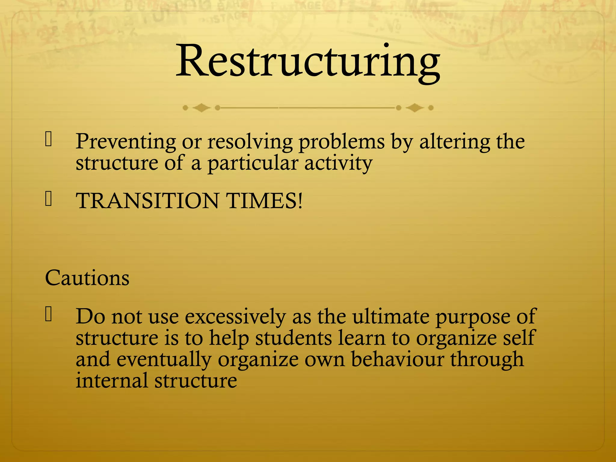 17 behaviour management techniques | PPT