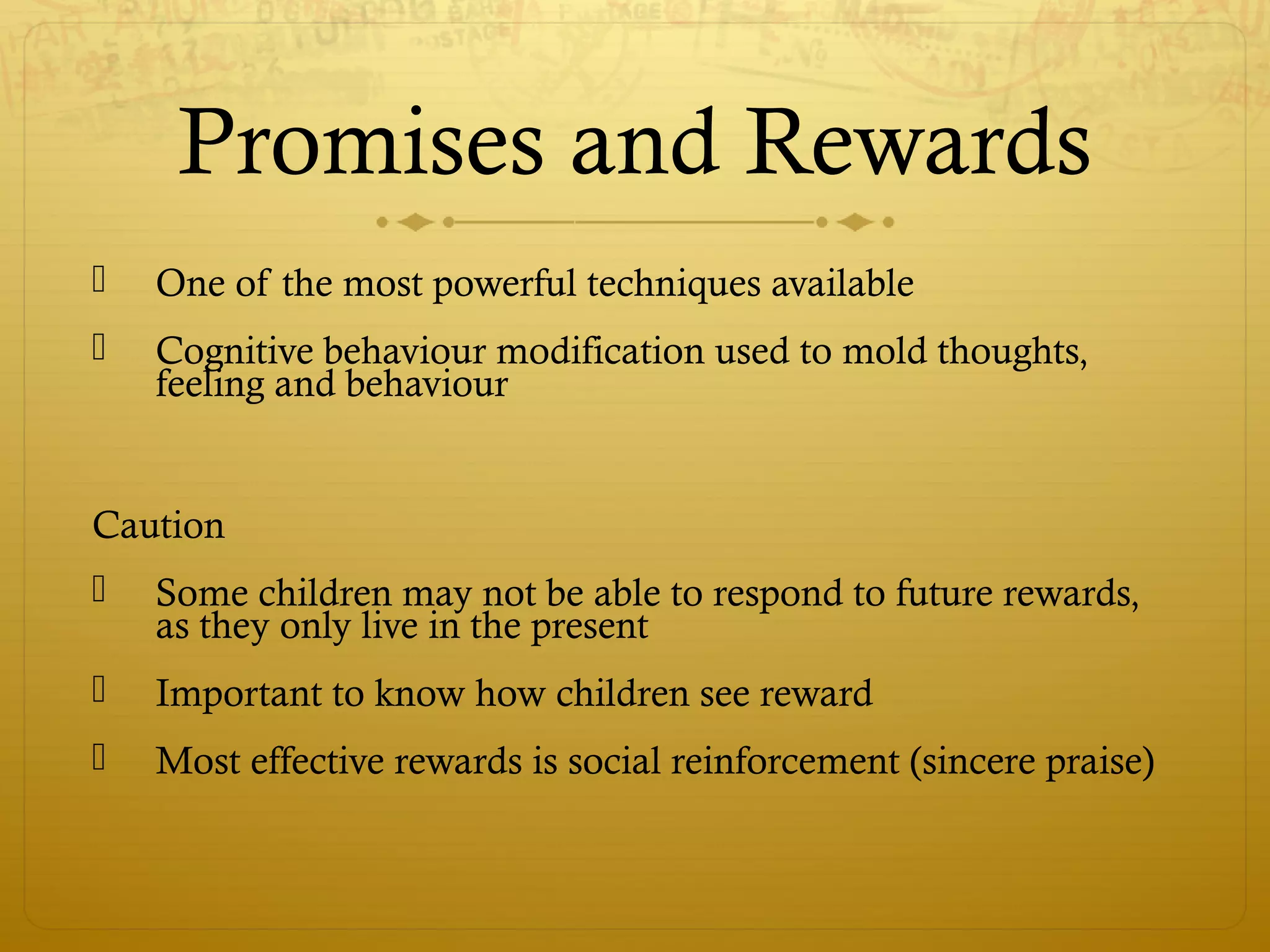 17 behaviour management techniques | PPT