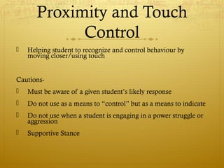 17 behaviour management techniques | PPT