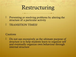 17 behaviour management techniques | PPT