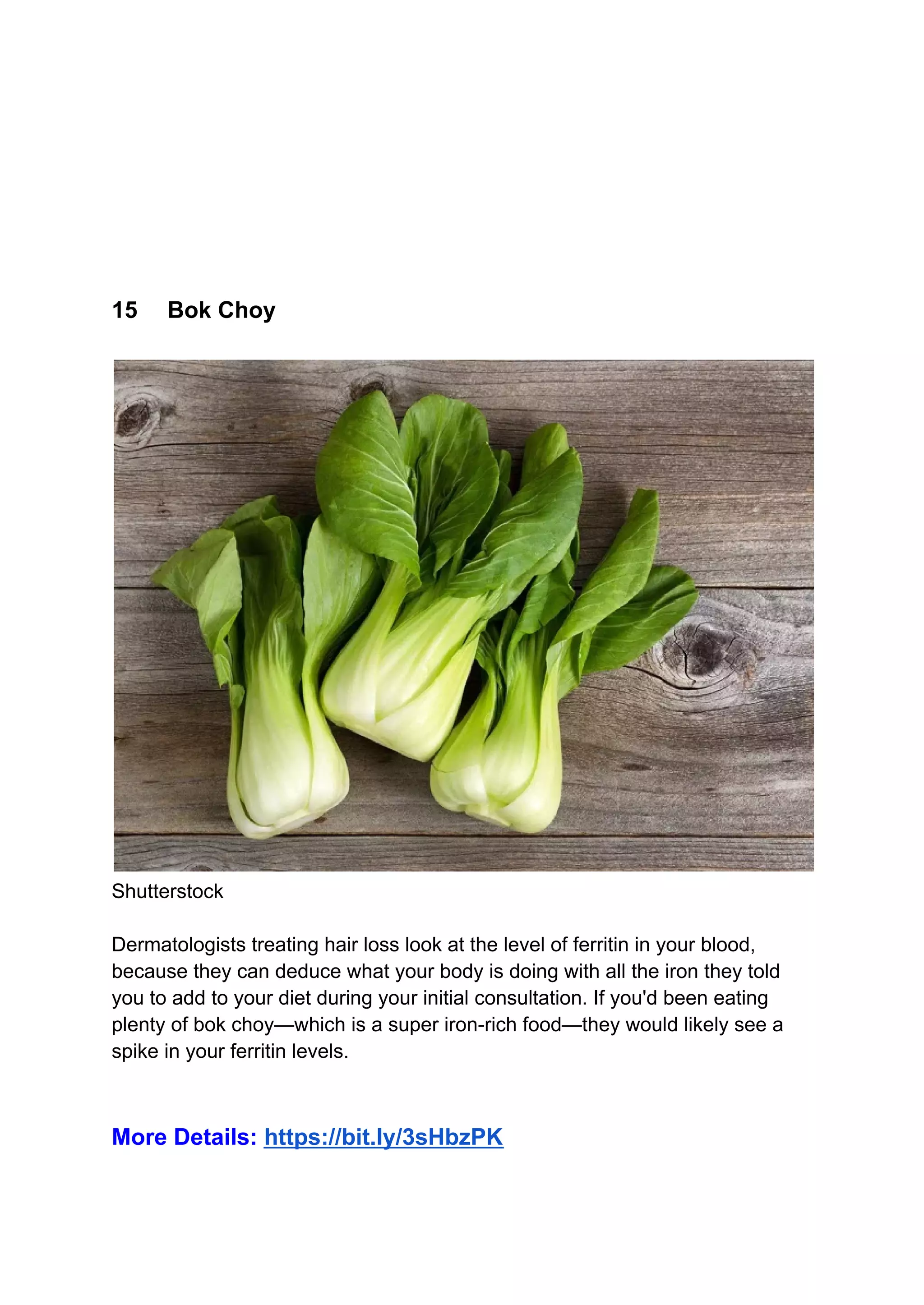 17 best foods to stop hair loss | PDF