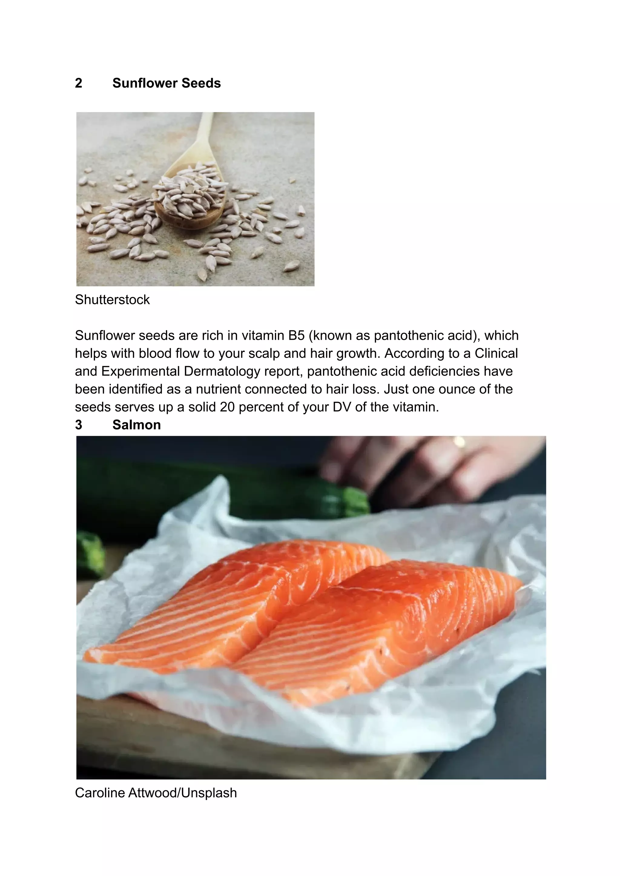 17 best foods to stop hair loss | PDF