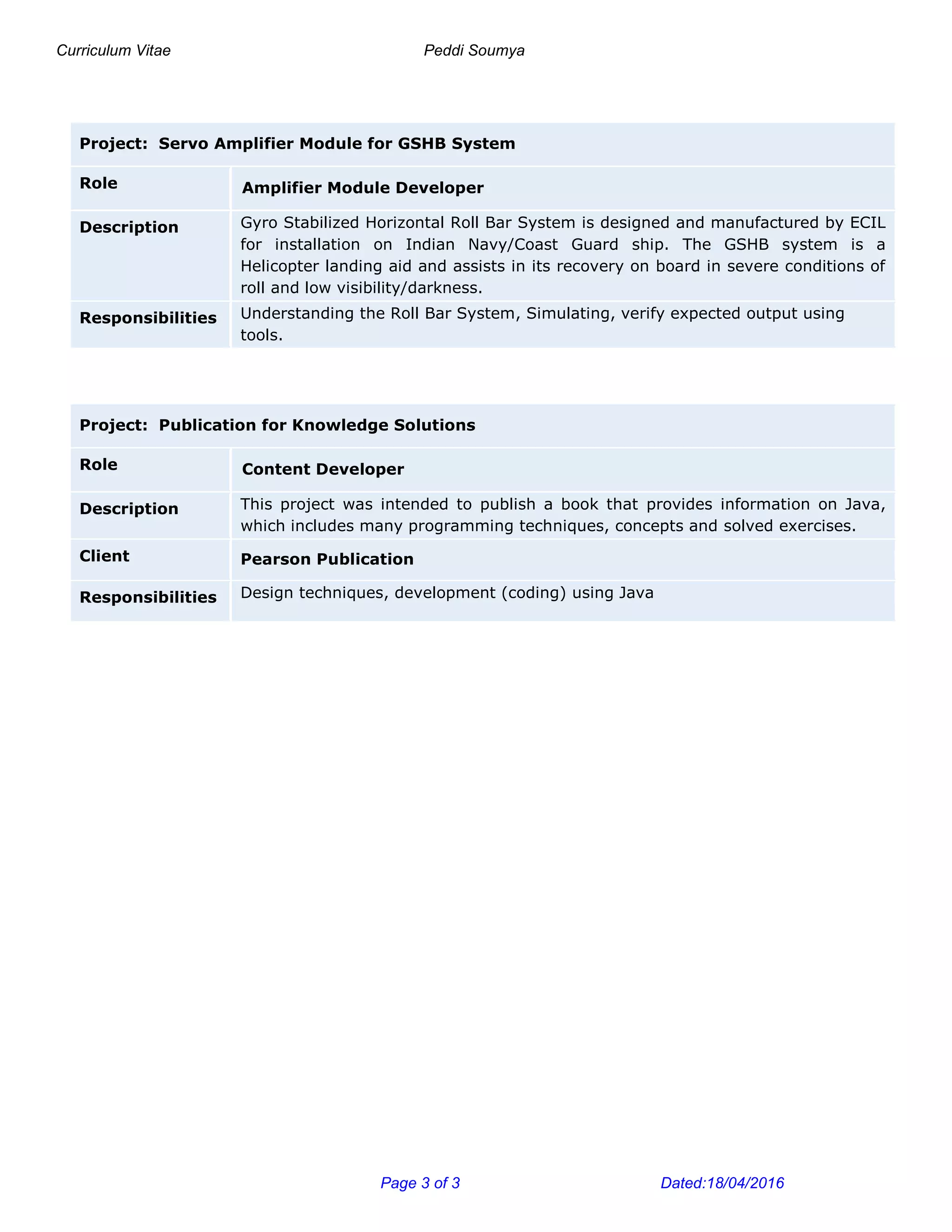 Soumya_Java_Developer | PDF