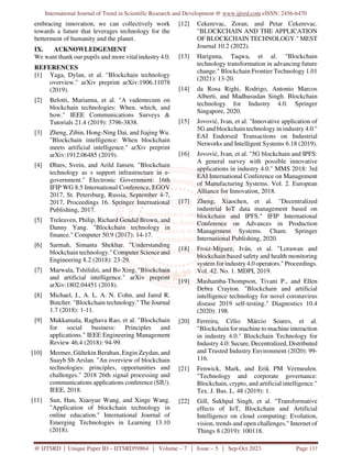 Blockchain and AI Convergence A New Era of Possibilities | PDF