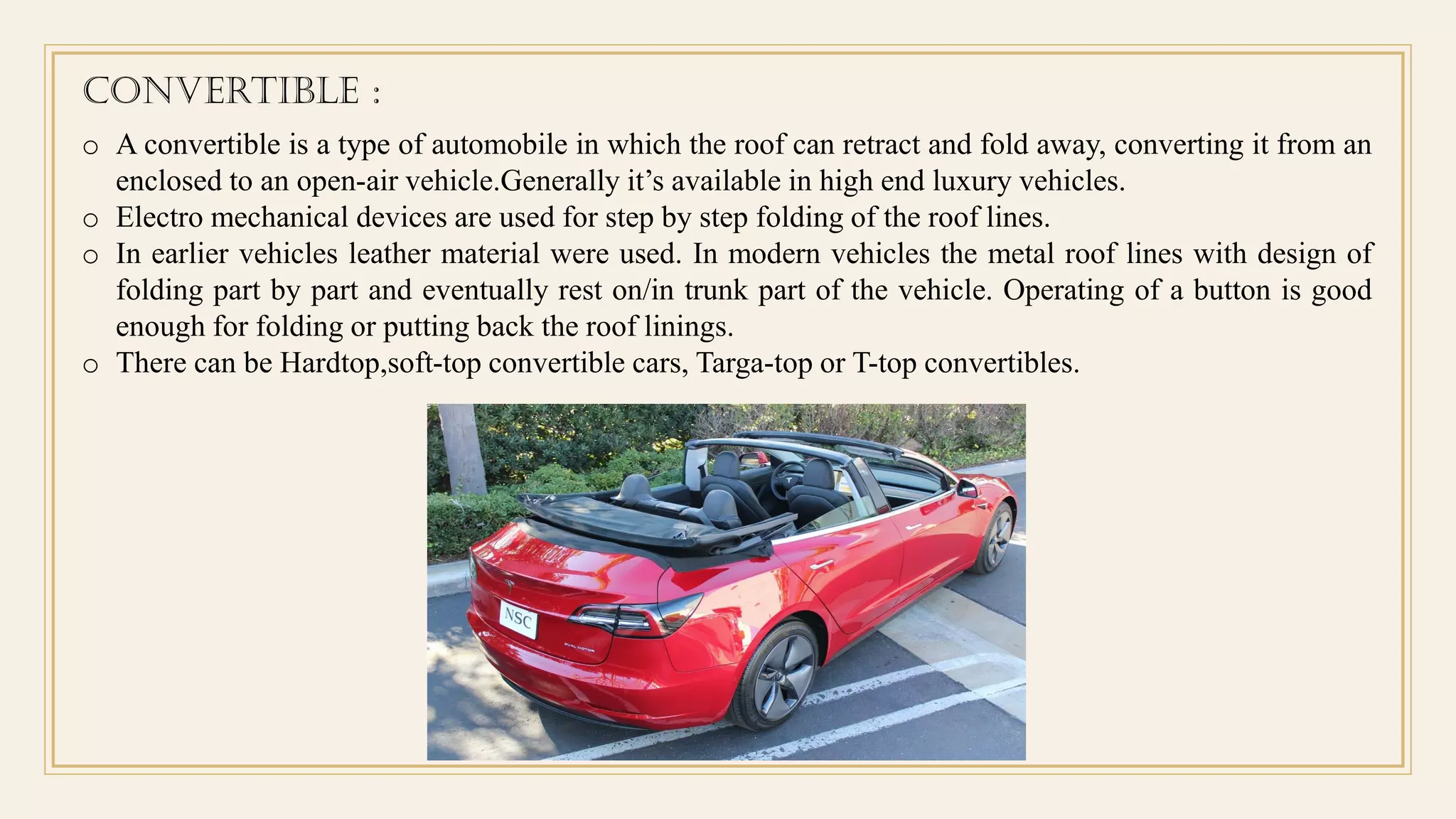 Automobile Body Types Explained | PDF