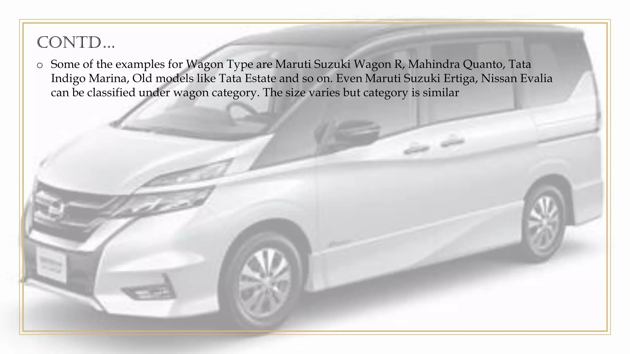 Automobile Body Types Explained | PDF