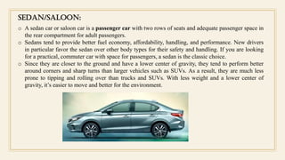 Automobile Body Types Explained | PDF