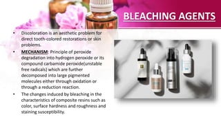 Antioxidants and Bleaching Agents used in Cosmetics | PPTX