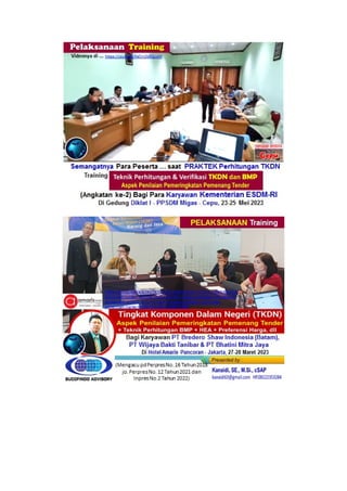 Silabus Pelatihan/WORKSHOP _"Ketentuan TERBARU (Permen ESDM No. 11 ...