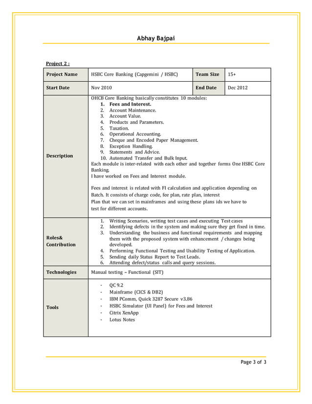 Abhay Bajpai_Resume | PDF
