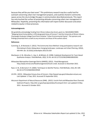 Urban-Environmental-Equity-Project-Field-Report-1_Stakeholders_bc | PDF