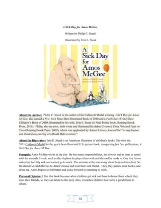 CALDECOTT ASSIGNMENT | DOC