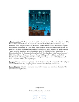 CALDECOTT ASSIGNMENT | DOC
