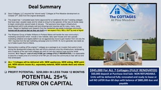 Saco Maine Real Estate Development Opportunity- 17% Cap Rate | PDF