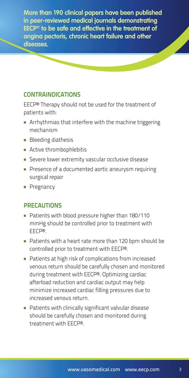 EECP Clinical Reference Guide | PDF