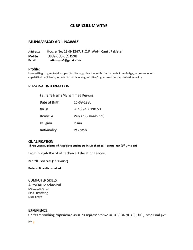 adil cv | DOC