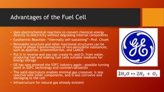 Solid Oxide Fuel Cells Presentation | PPTX