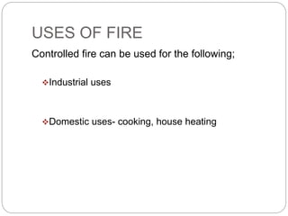 FIRE AWARENESS SEMINAR | PPTX