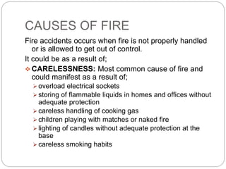 FIRE AWARENESS SEMINAR | PPTX