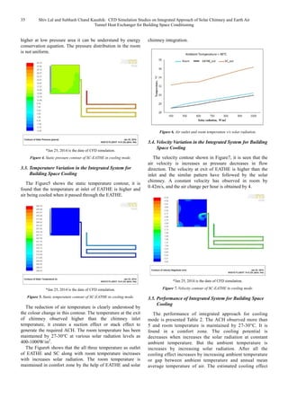 CFD Simulation Studies on Integrated Approach of Solar Chimney and ...