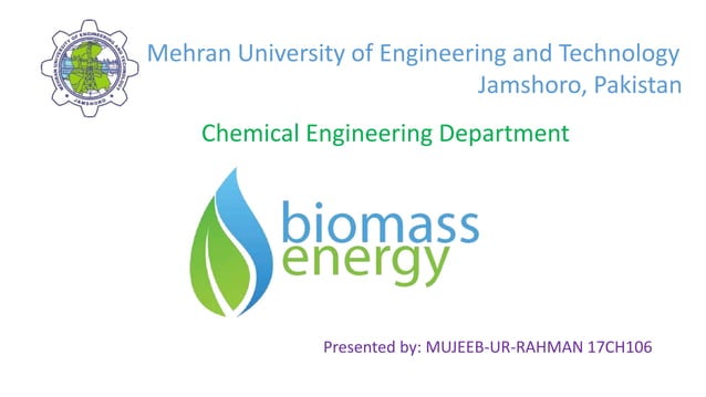 Biomass energy and conversion processes | PPTX | Science