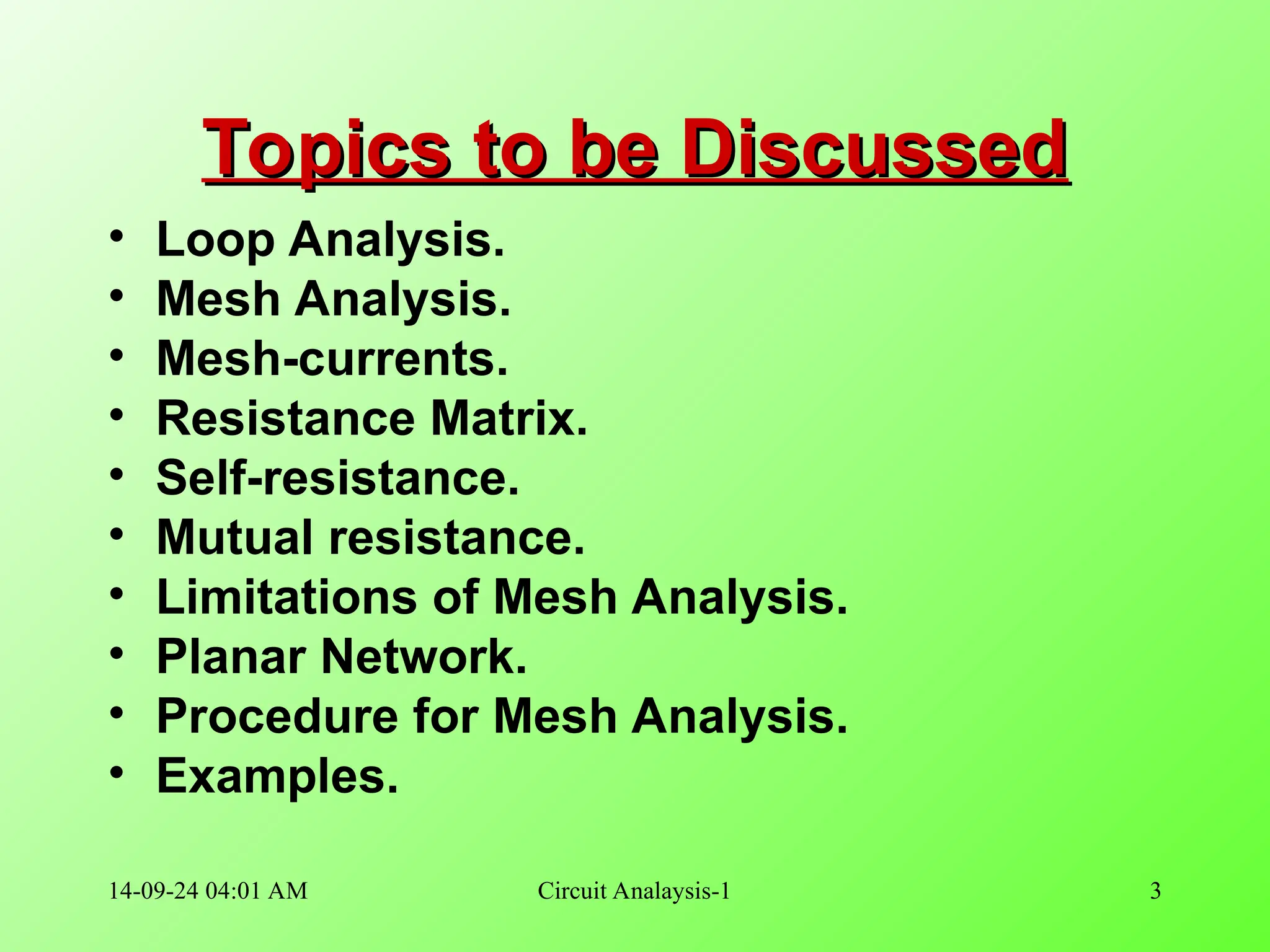electrical circuits problems and analysis | PPT