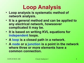 electrical circuits problems and analysis | PPT