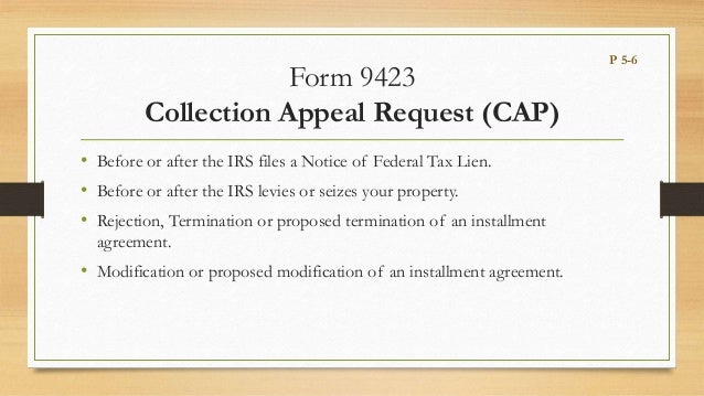 Internal Revenue Service Appeals-How to Appeal IRS Actions