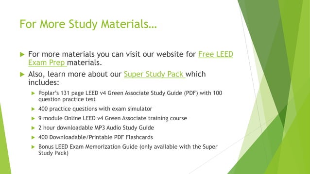 17 Concepts for the LEED v4 GA Exam | PPTX | Indoor Environmental Quality | Home & Garden